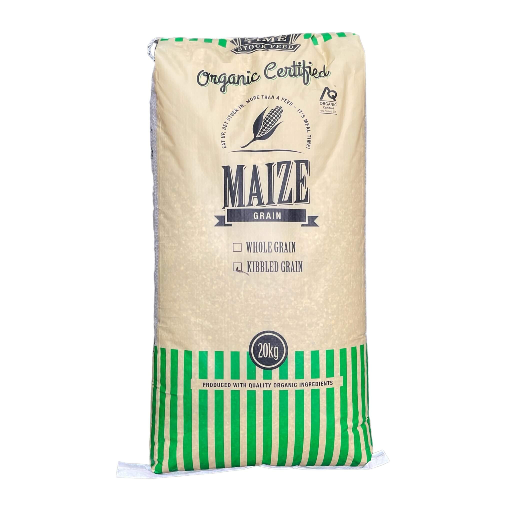 ORGANIC KIBBLED MAIZE 20kg - Yardlands
