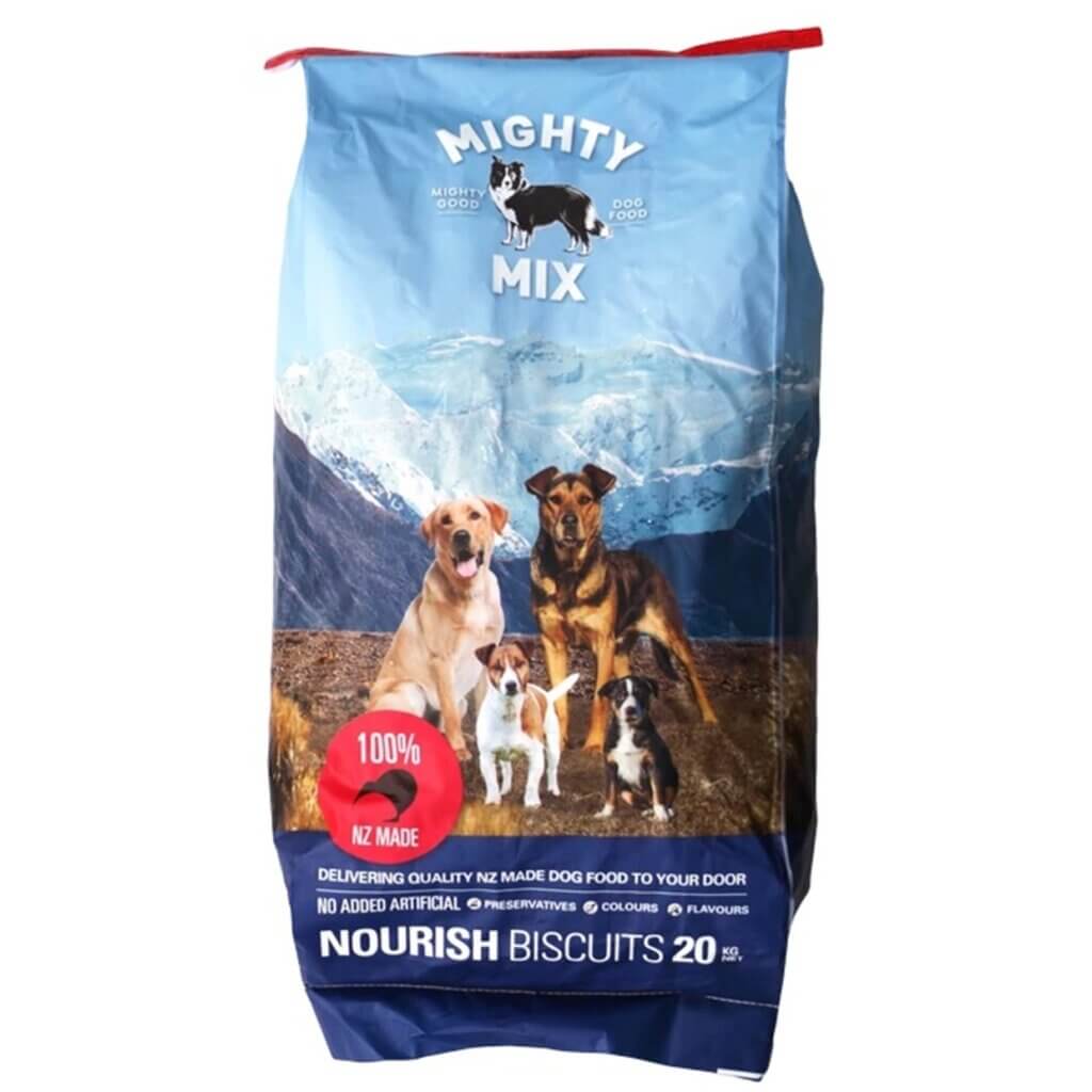 MIGHTY MIX NOURISH DOG BISCUITS - Yardlands